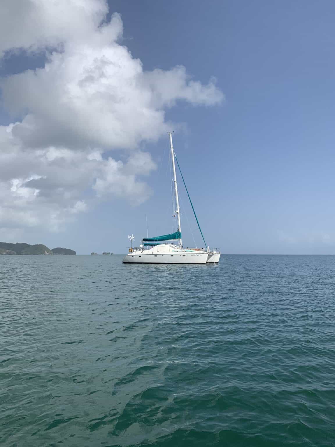 1995 Privilege 42 Boat Tour no texting & tacking